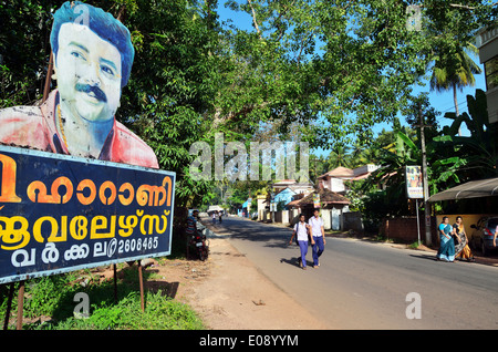 Varkala Town, Kerala India Stock Photo - Alamy