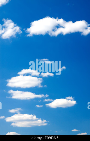 White cloud with blue sky background Stock Photo - Alamy