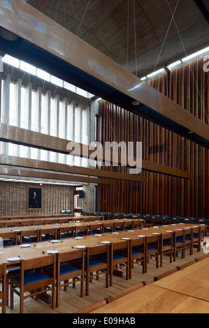 Dining Hall of Churchill College, Cambridge, UK Stock Photo - Alamy