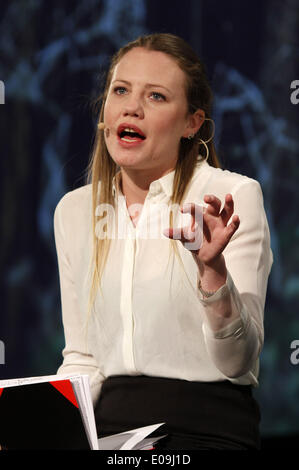 British journalist and WikiLeaks section editor Sarah Harrison at the ...