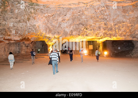 Israel, Jerusalem, Zedekiah's Cave – also known as Solomon's Quarries ...