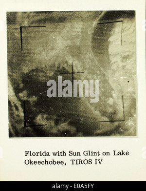 This NASA glossy photo features the TIROS (Television InfraRed ...