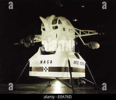 Apollo 11 Lunar Module returning from the surface of the moon to dock ...