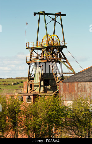 Colliery Pit Head Winding Wheel Rhondda Heritage Park Porth Rhondda ...