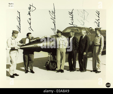 NASA test pilots, including Neil Armstrong and Joe Walker, contributed ...