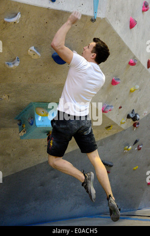 Climbing at the Depot Nottingham Stock Photo - Alamy