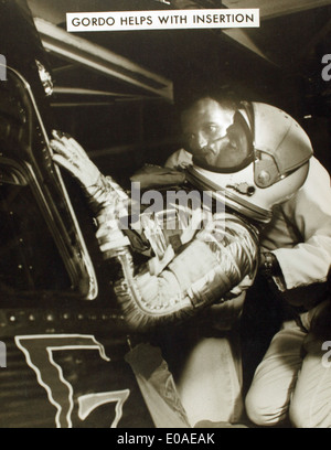 The Sigma 7 spacecraft, piloted by Wally Schirra during NASA's Mercury ...