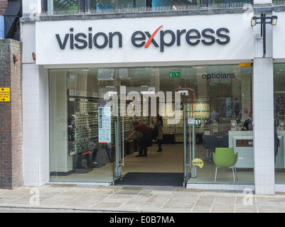 Vision Express opticians shop Stock Photo - Alamy