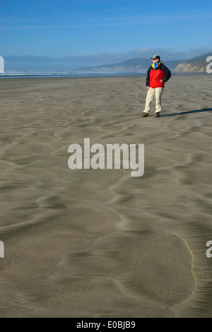 Merchants Beach, Seven Devils State Park, Oregon Stock Photo - Alamy