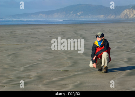 Merchants Beach, Seven Devils State Park, Oregon Stock Photo - Alamy