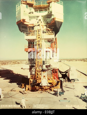 The Little Joe rocket test system, developed by Convair/General ...