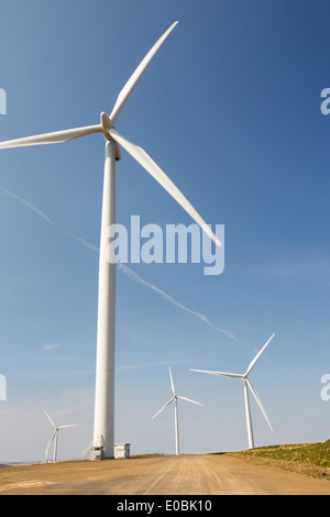 The Clyde Wind Farm in the Southern Uplands of Scotland near Biggar. It ...