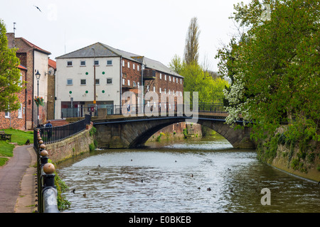 River Ancholme Bridge Brigg Lincolnshire High Street Stock Photo - Alamy