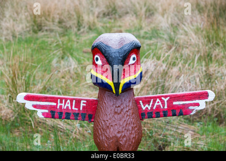 A querky house sign on Loch Voil in Scotland, UK Stock Photo - Alamy