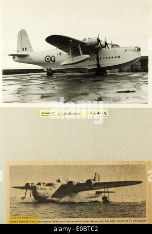 The Short Sunderland V was a British flying boat used during World War ...
