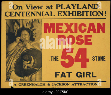 Sideshow attractions at the Centennial Exhibition, Lyall Bay, 1939 ...