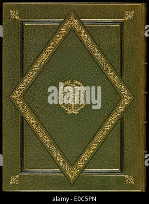 This antique book binding, crafted by Zaehnsdorf in 1896, showcases the ...