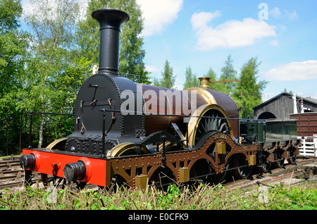 Iron Duke broad gauge replica steam engine on display at National ...