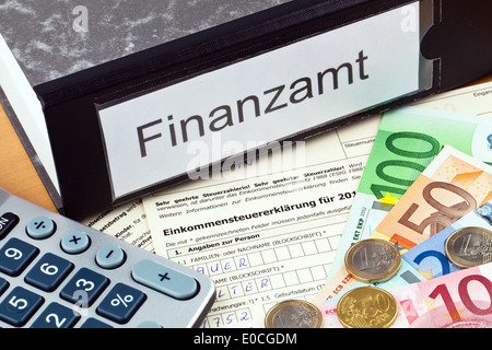 An Austrian tax form Stock Photo - Alamy