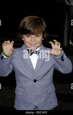 LOS ANGELES - MAY 8: Carson Bolde at the "Godzilla" Premiere at Dolby ...