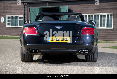 2013 Bentley GTC luxury British convertible car Stock Photo - Alamy