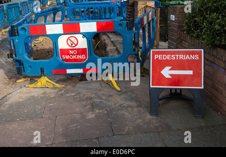 National Grid Gas replacing cast iron supply pipes with new plastic ...