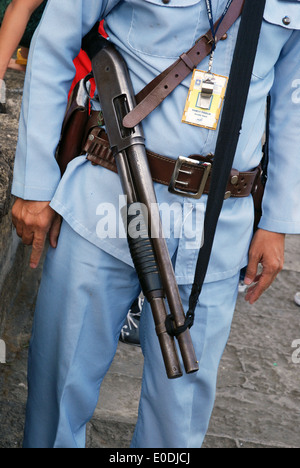 Security Guard at Intramuros, Manila, Philippines, South East Asia ...