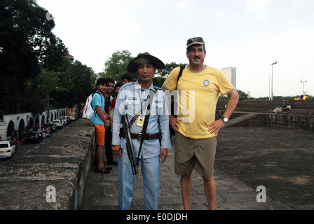 Security Guard at Intramuros, Manila, Philippines, South East Asia ...