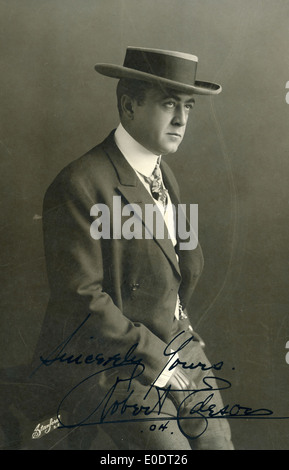 Portrait of Robert Edeson, an actor known for his roles in silent films ...