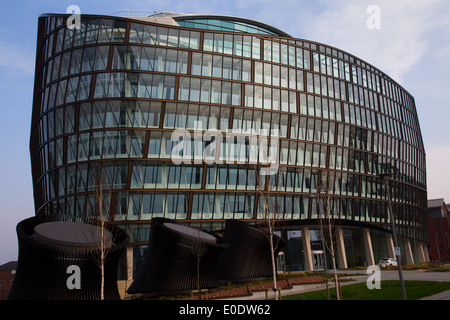 The new Co Op head office building at No.1 Angle Square in Stock Photo ...