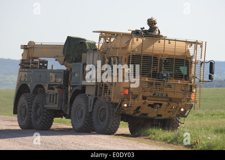 MAN 32tn Support Vehicle Recovery (Armoured) the latest British Army ...
