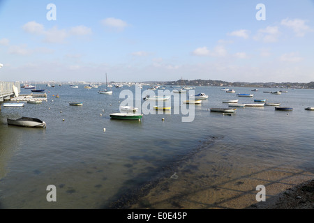 Poole Harbour viewed from Sandbanks, Dorset, England Stock Photo - Alamy