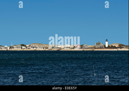 Sandy Neck Lighthouse, Barnstable, Cape Cod, Massachusetts, USA Stock ...