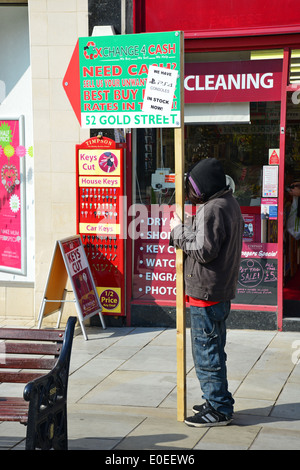 The Drapery, Northampton Stock Photo - Alamy