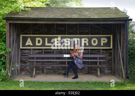 Adlestrop, Gloucestershire, the inspiration for the Edward Thomas poem ...