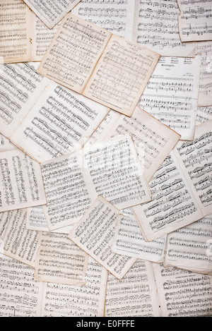 Classical Sheet Music Pattern Stock Photo - Alamy