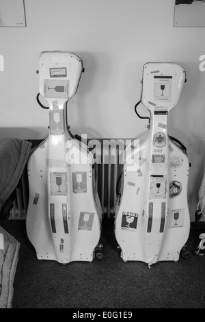 Musical instrument cases Stock Photo - Alamy