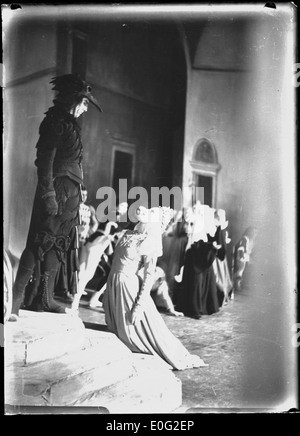 A performance photo of Dimitri Rostoff as Malatesta and Lubov ...