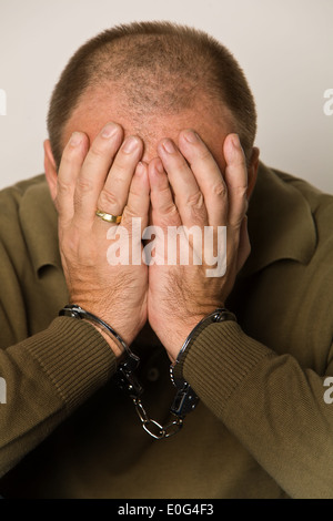 Handcuffs , Handschellen Stock Photo - Alamy
