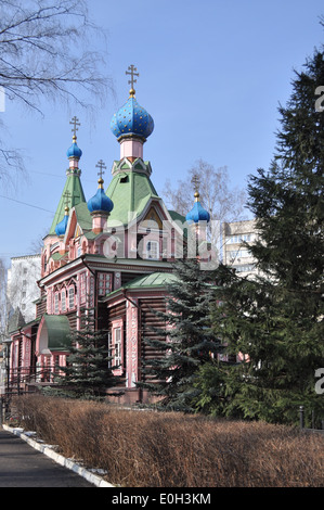 Church of Trinity, the wooden Church in Lyubertsy, Moscow region ...