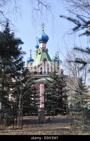 Church of Trinity, the wooden Church in Lyubertsy, Moscow region ...