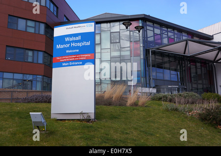 walsall manor hospital Stock Photo - Alamy