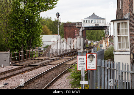 Train at Selby Railway Station, North Yorkshire, England UK Stock Photo ...