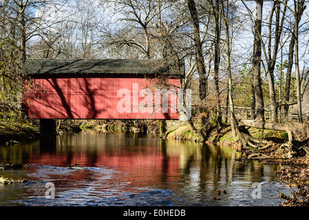Ashland Covered Bridge, Ashland, New Castle County, Delaware, USA Stock ...