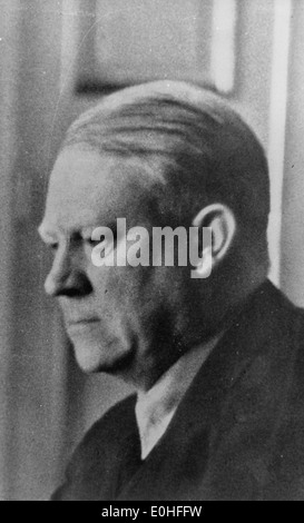 Vidkun Quisling, leader of the Norwegian Nazi Party, is photographed in ...