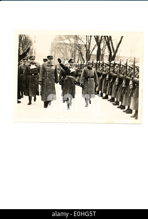 This photograph shows Vidkun Quisling, Norway's collaborator during ...