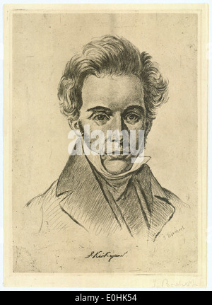 Soren Kierkegaard (1813-1855) influential Danish philosopher and ...