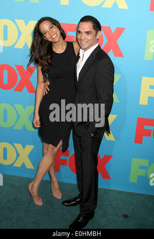 Caroline Ford, Reece Ritchie attend the 2014 Fox Upfront Presentation, held at the Beacon ...