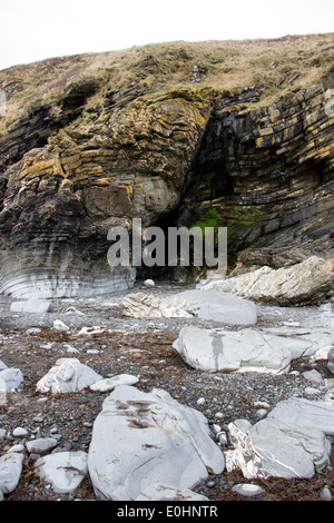 Monreith Beach Rock Formations in Dumfries and Galloway - Scotland ...
