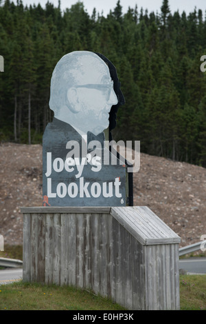 Joey's Lookout, Gambo, Newfoundland, Canada, city, coast, houses, ocean ...